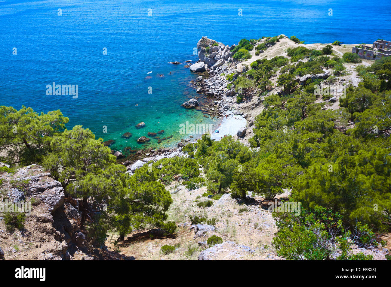 Landscape sunny coastal nature hi-res stock photography and images - Alamy