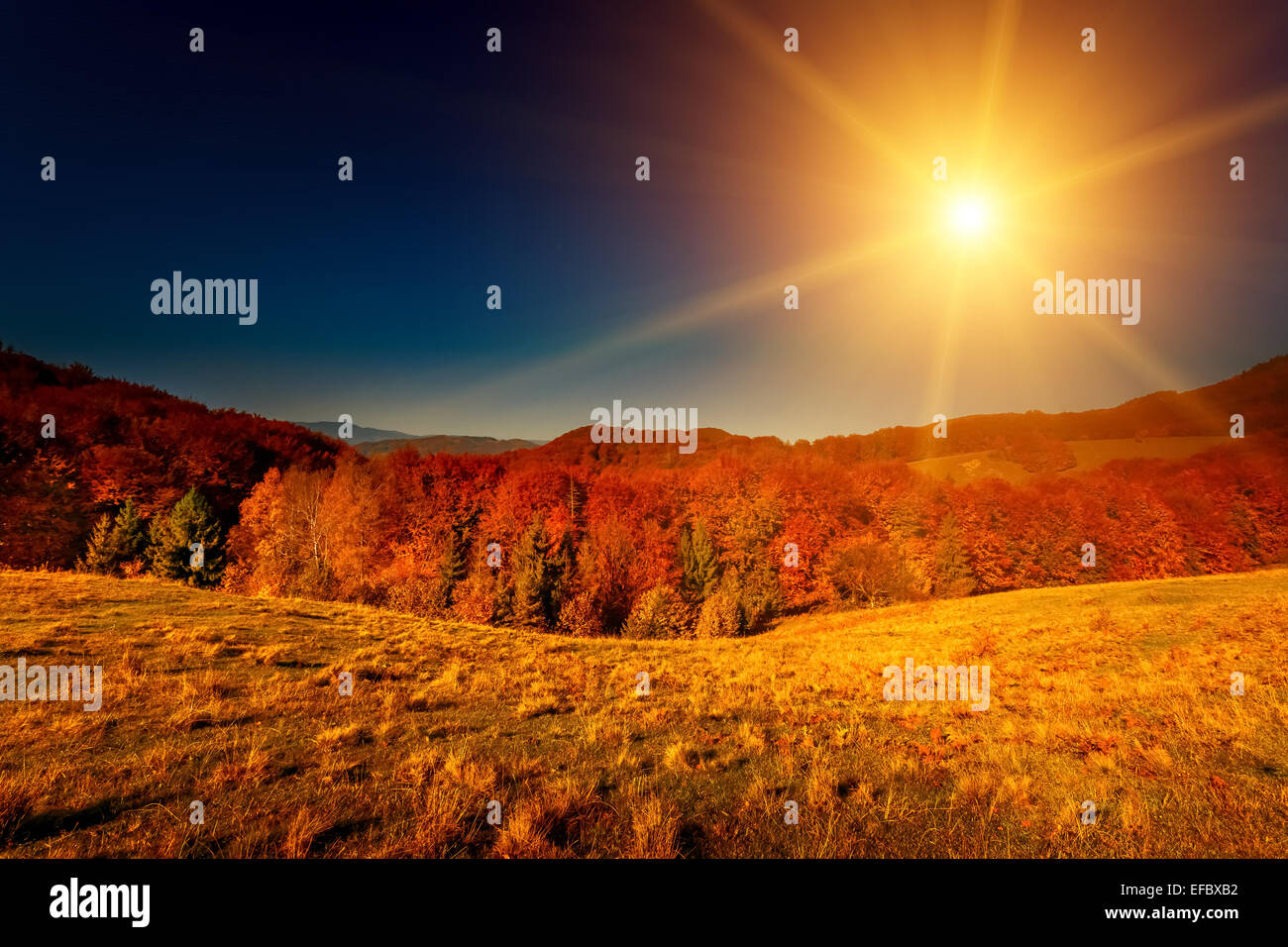 Beautiful autumn scenery wonderful hi-res stock photography and images ...