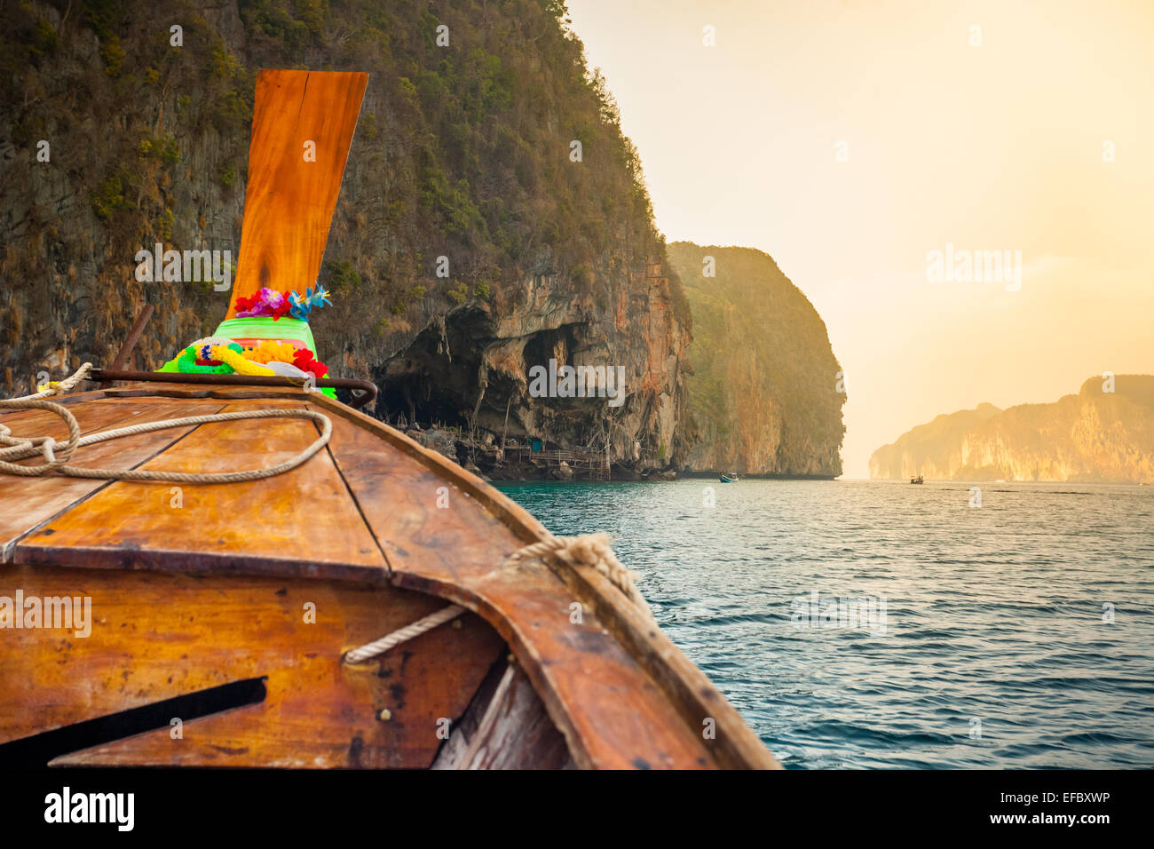 Traditional wooden boat Stock Photo - Alamy