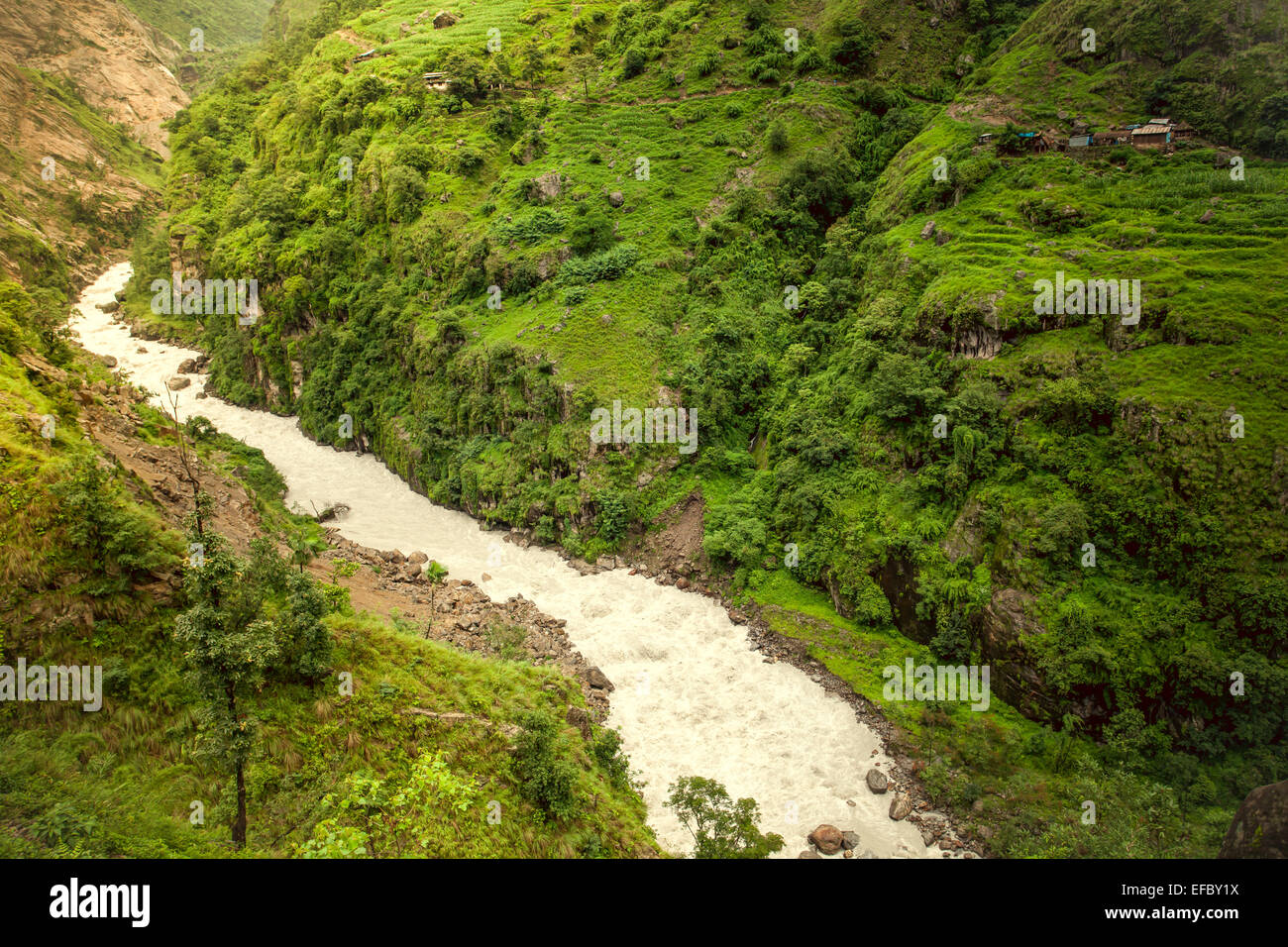 Beautiful Asian landscape Stock Photo - Alamy