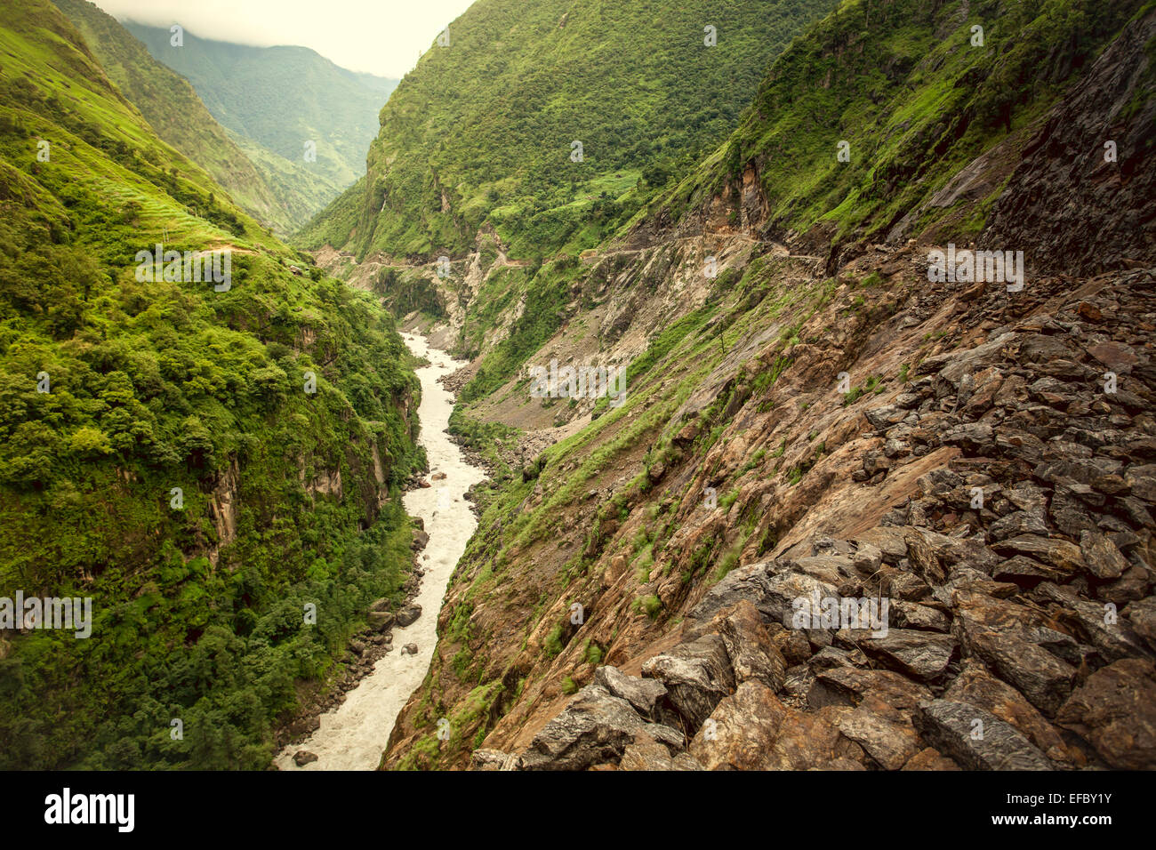 Beautiful Asian landscape Stock Photo - Alamy