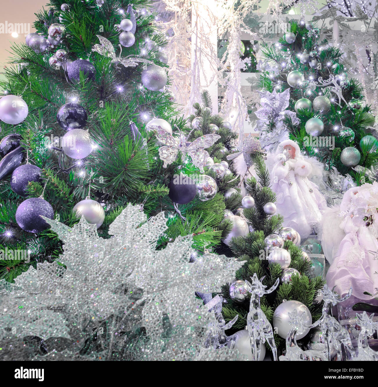Beautiful blue holiday background hi-res stock photography and images ...