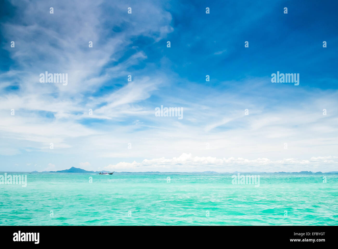 Blue sunny sea Stock Photo - Alamy