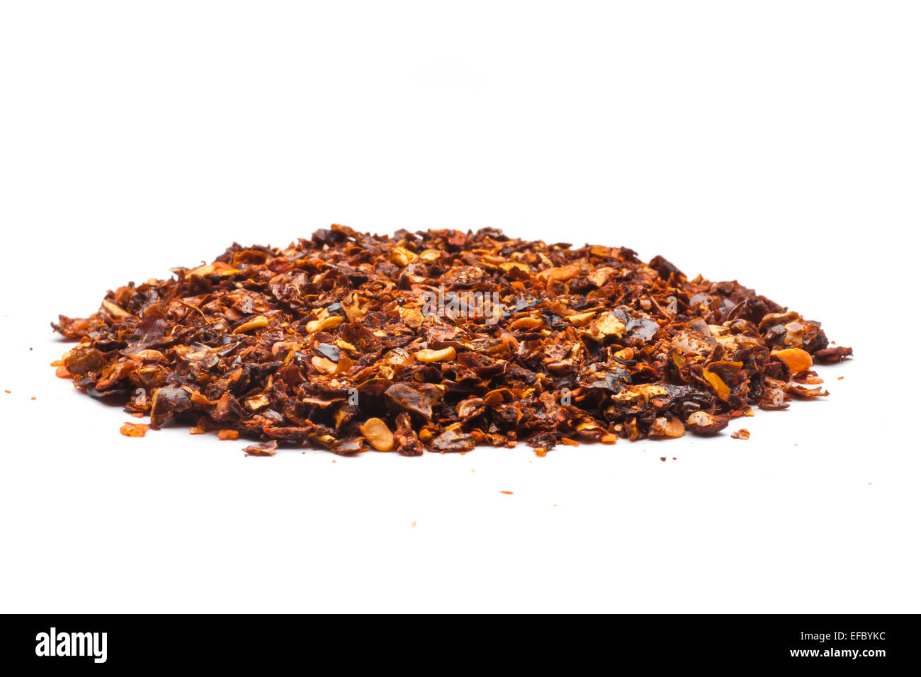 Dried red pepper flakes Stock Photo - Alamy