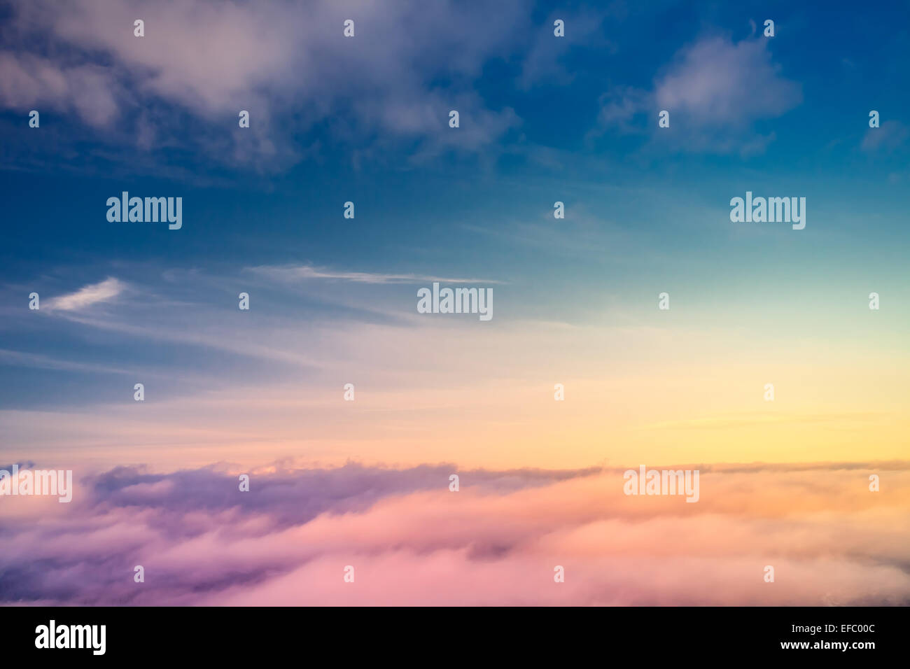 Beautiful sunset sky Stock Photo - Alamy