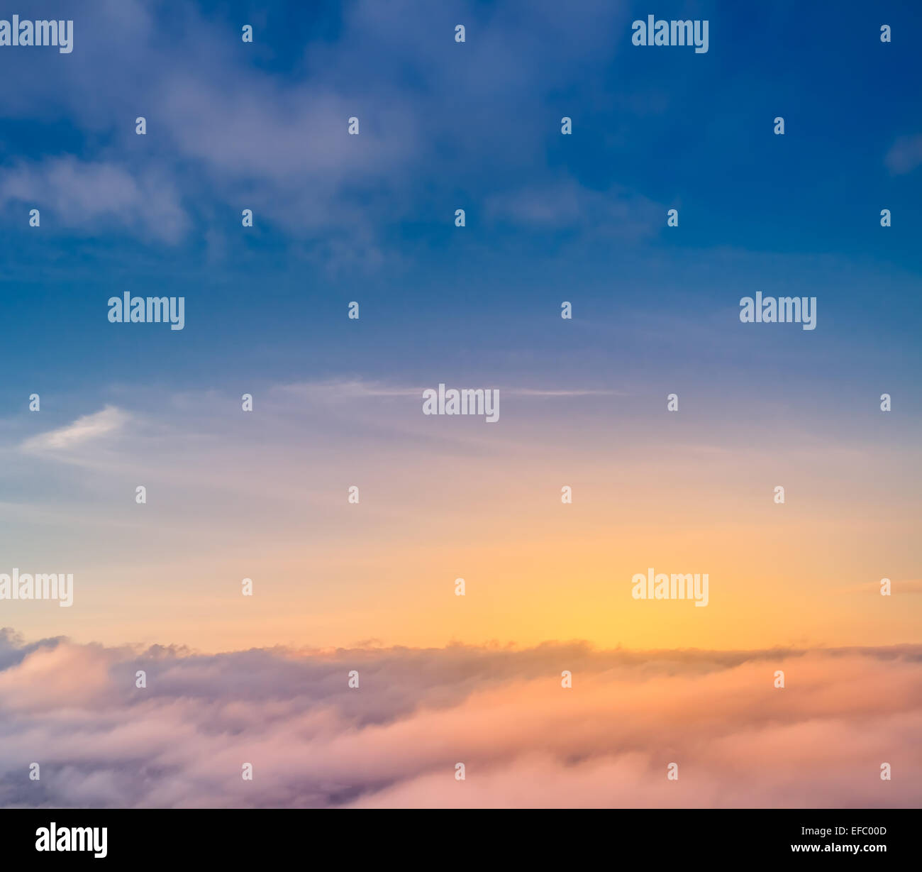 Beautiful sunset sky Stock Photo - Alamy