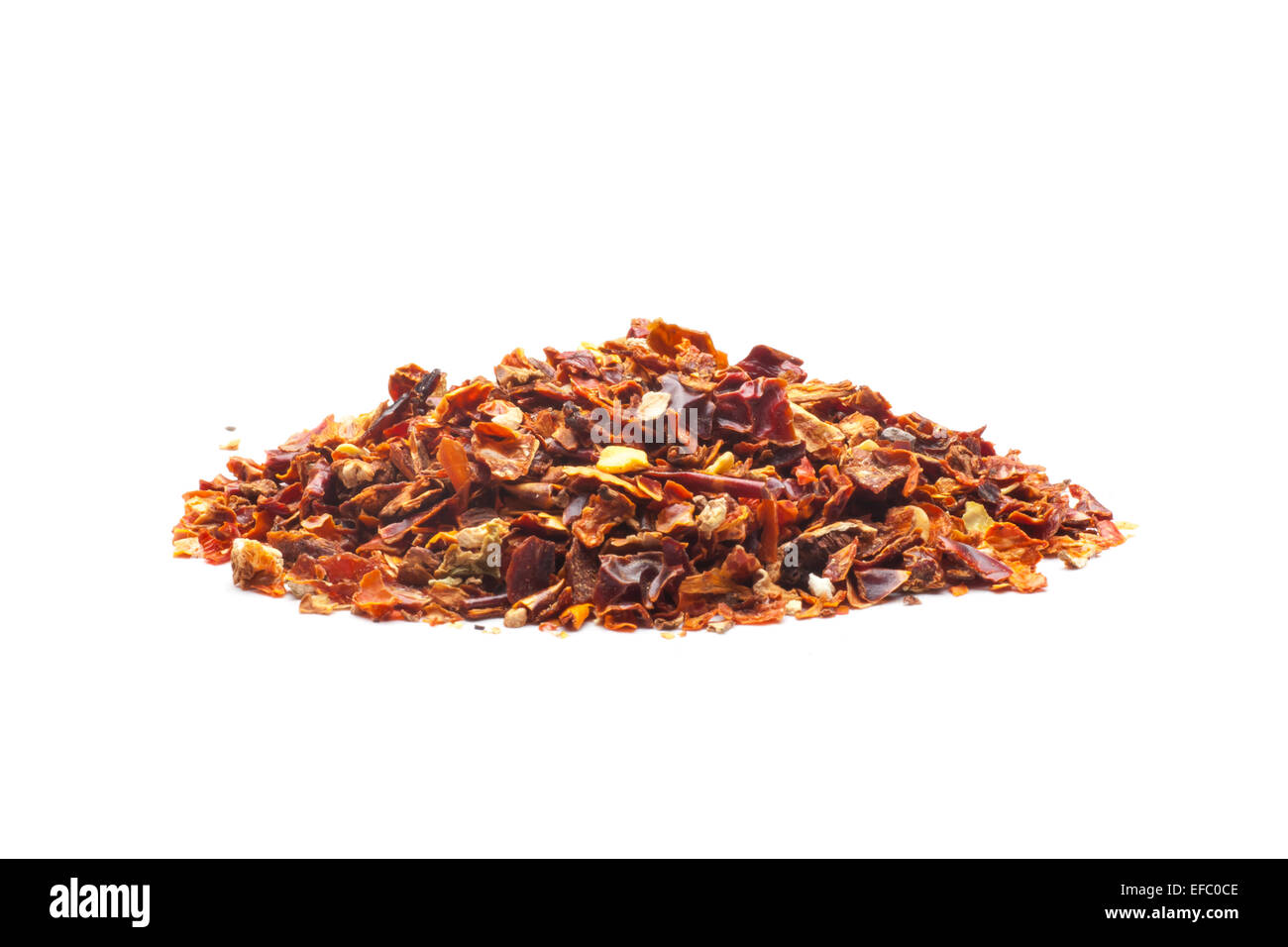 Dried red pepper flakes Stock Photo - Alamy