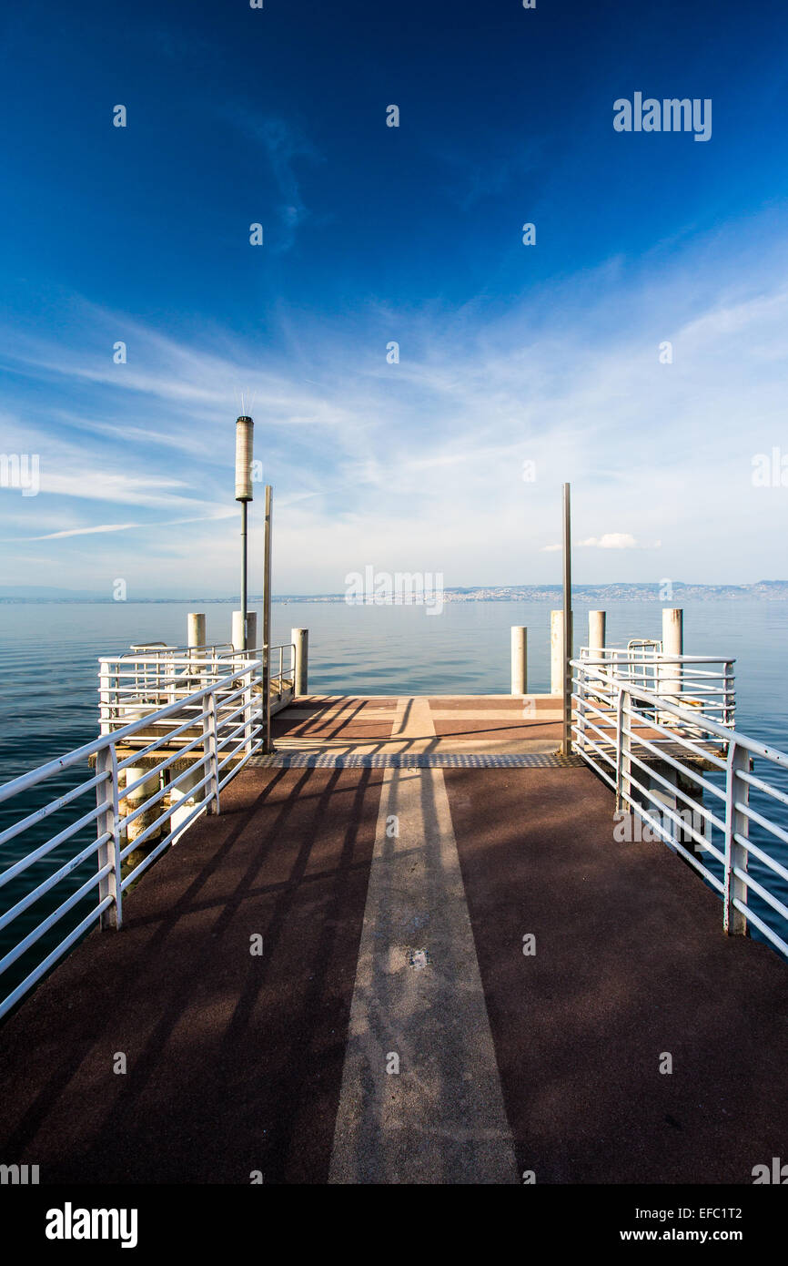 Ashness pier jetty hi-res stock photography and images - Alamy