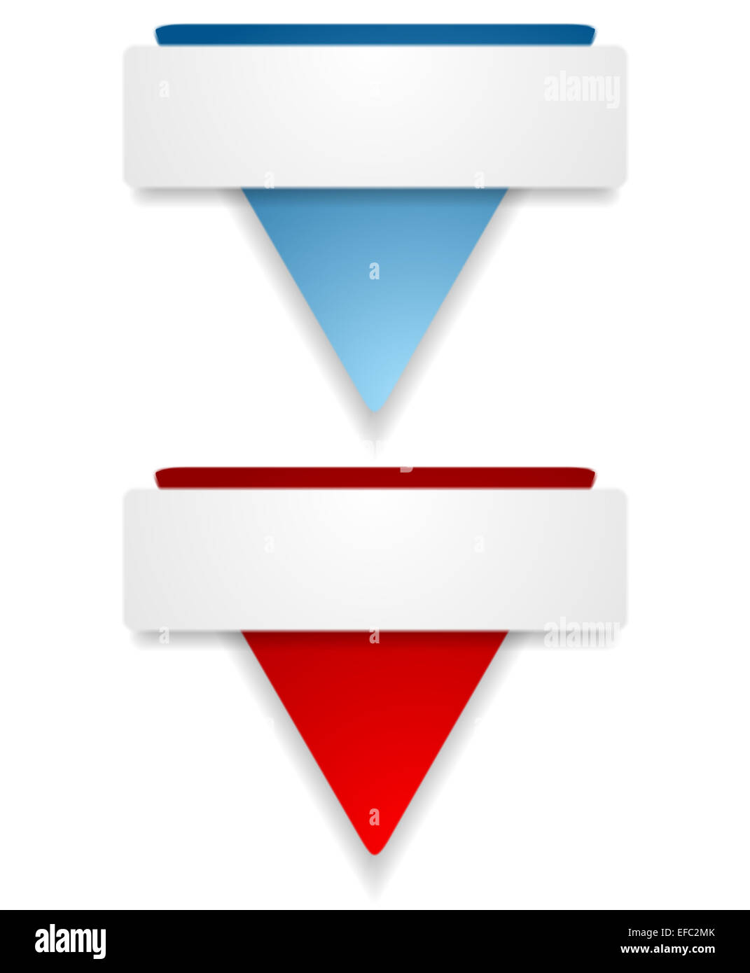 Abstract bright banners with triangle shape. Vector design Stock Photo ...