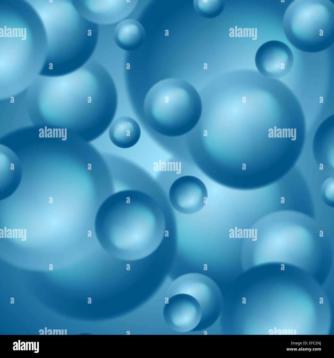 Bright blue circles background. Vector design Stock Photo - Alamy