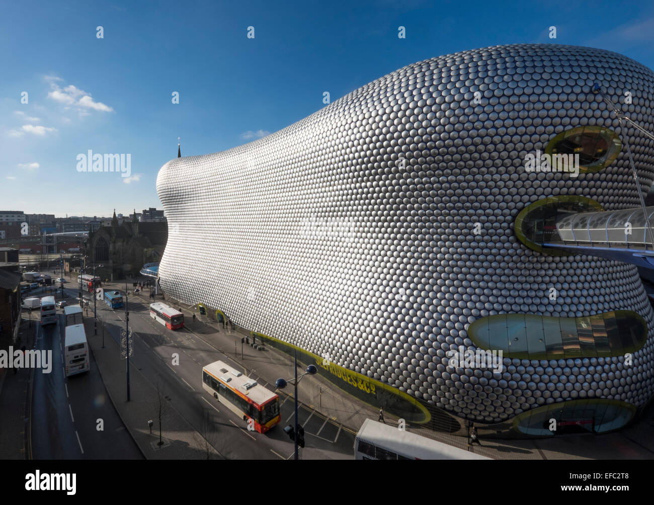 The iconic Selfridges building at The Bullring Shopping Centre ...