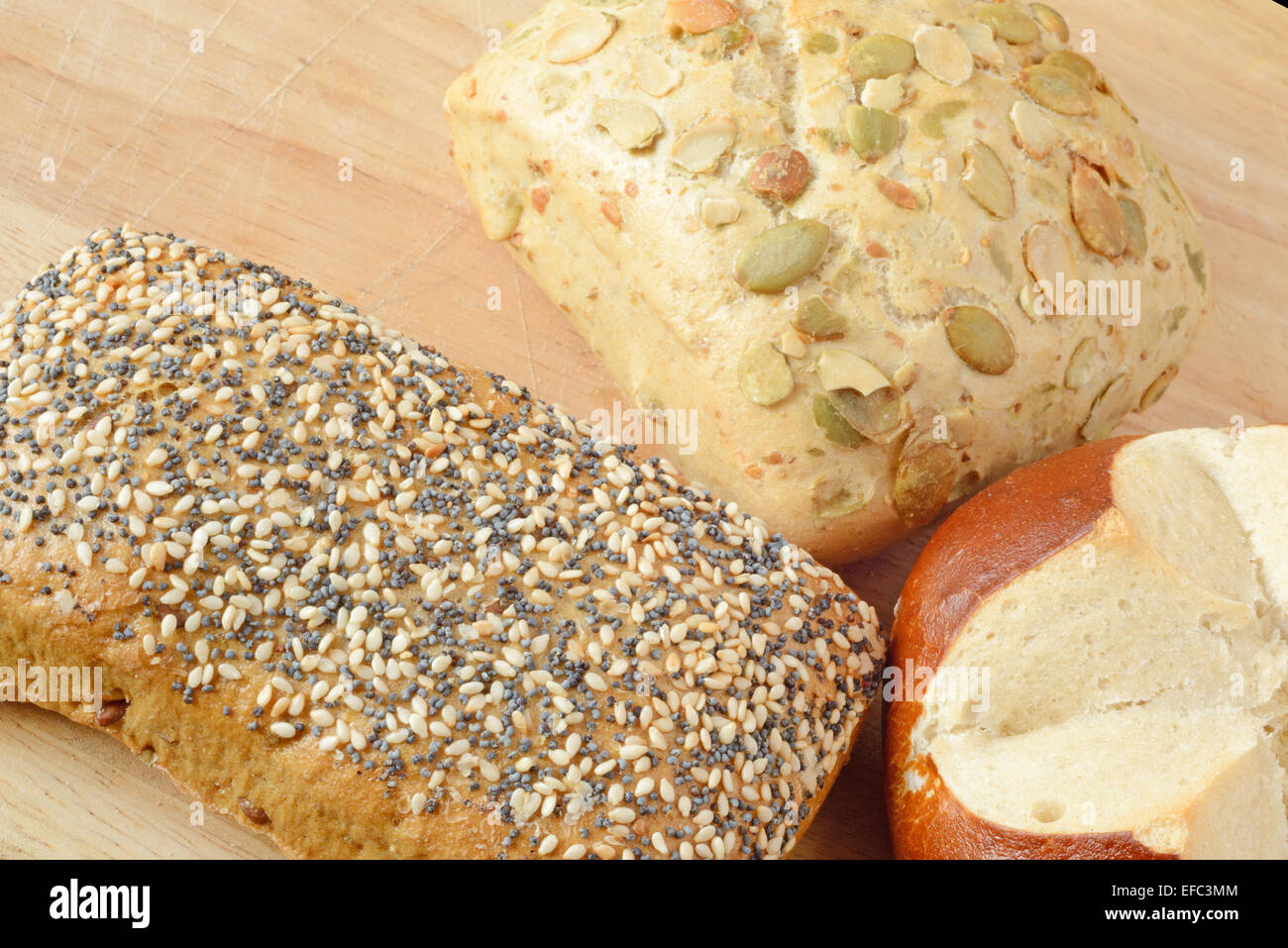 Stock image of fresh bread rolls from the bakers Stock Photo - Alamy