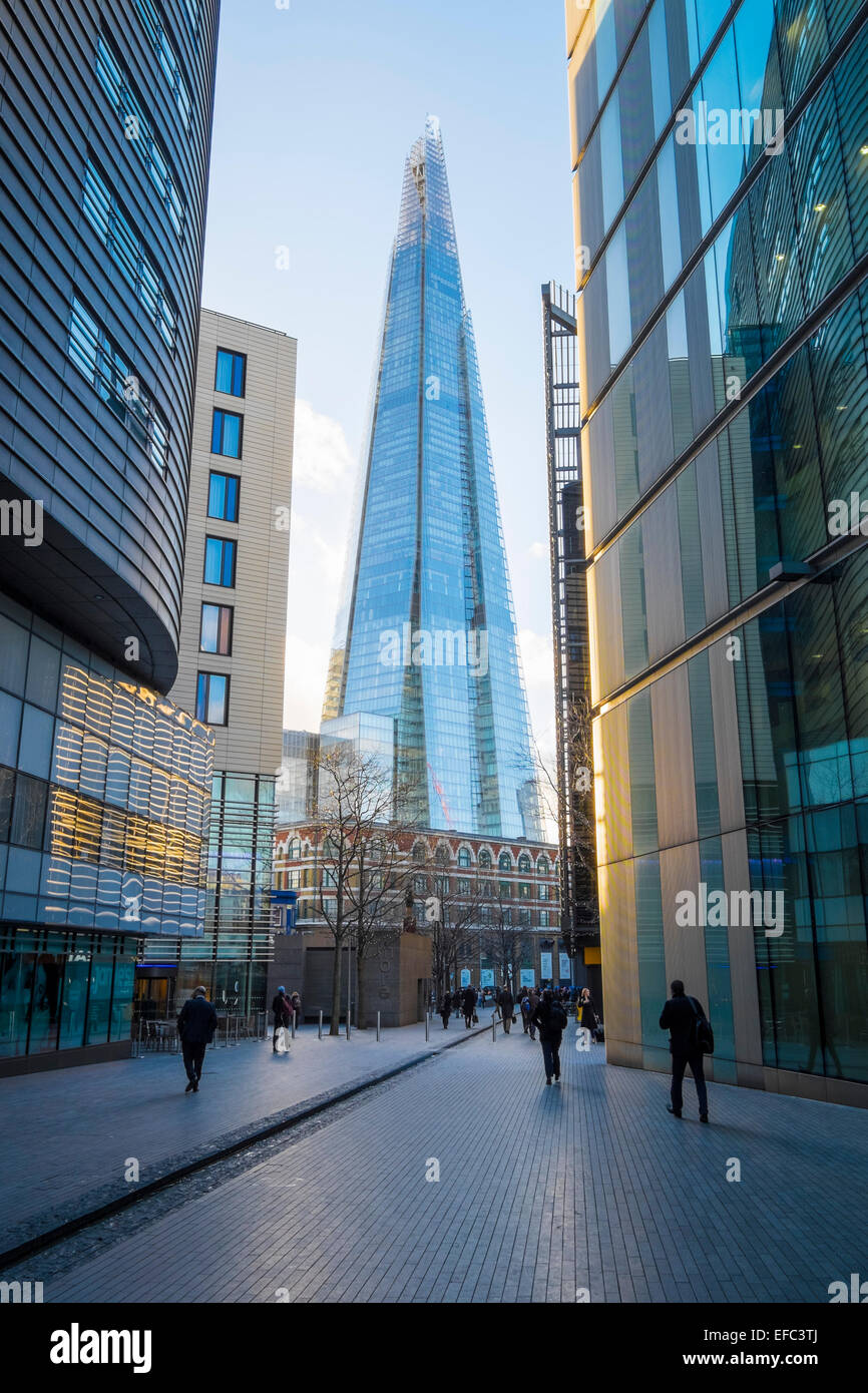 The Shard, also referred to as the Shard of Glass, Shard London Bridge ...