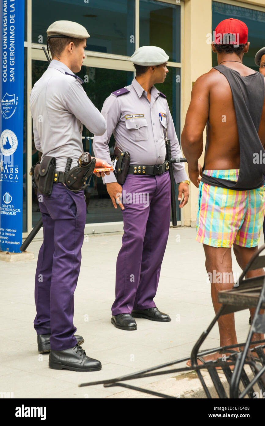 Police Cuba High Resolution Stock Photography and Images - Alamy