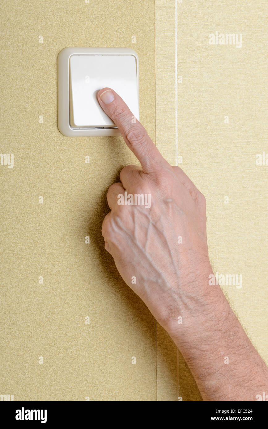 Switching Off Light Stock Photos & Switching Off Light Stock Images - Alamy