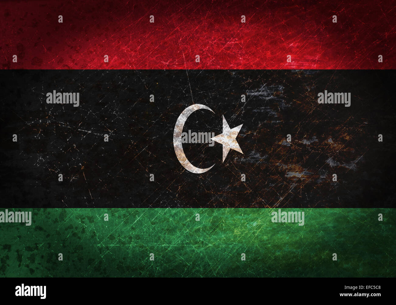Old libya flag hi-res stock photography and images - Alamy