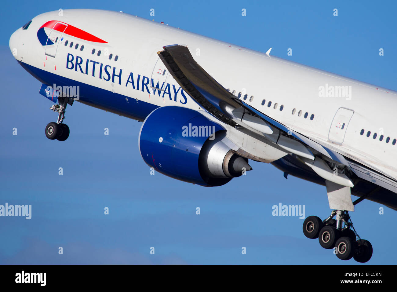 British Airways Boeing 777 Stock Photo - Alamy