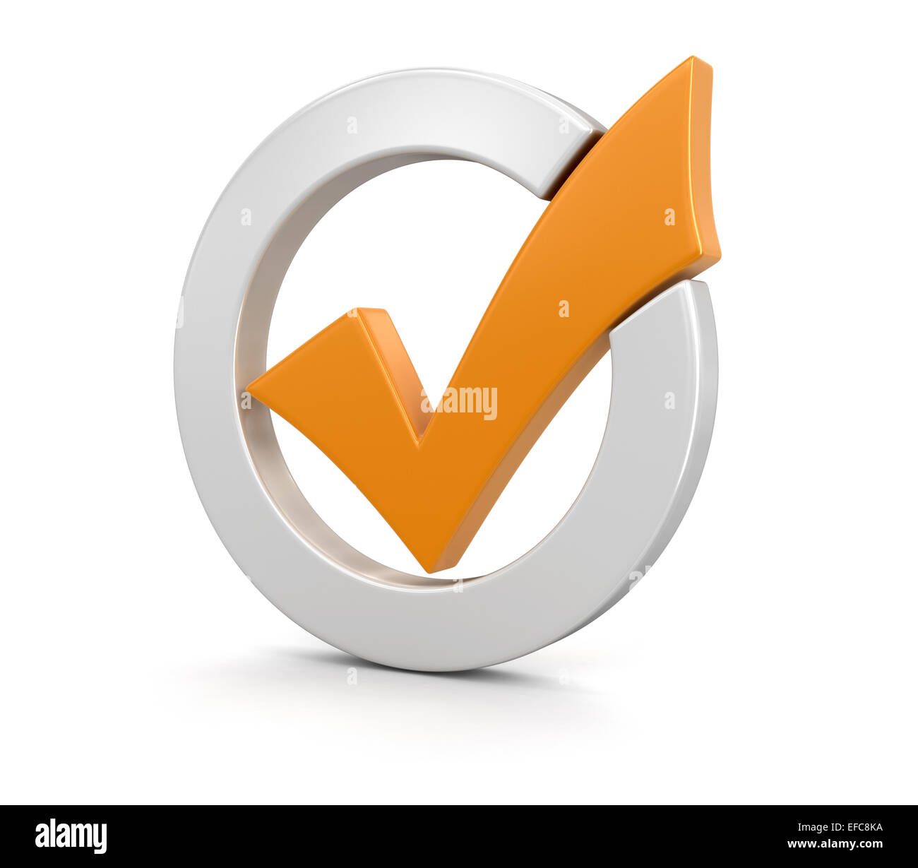 Check Mark (clipping path included Stock Photo - Alamy