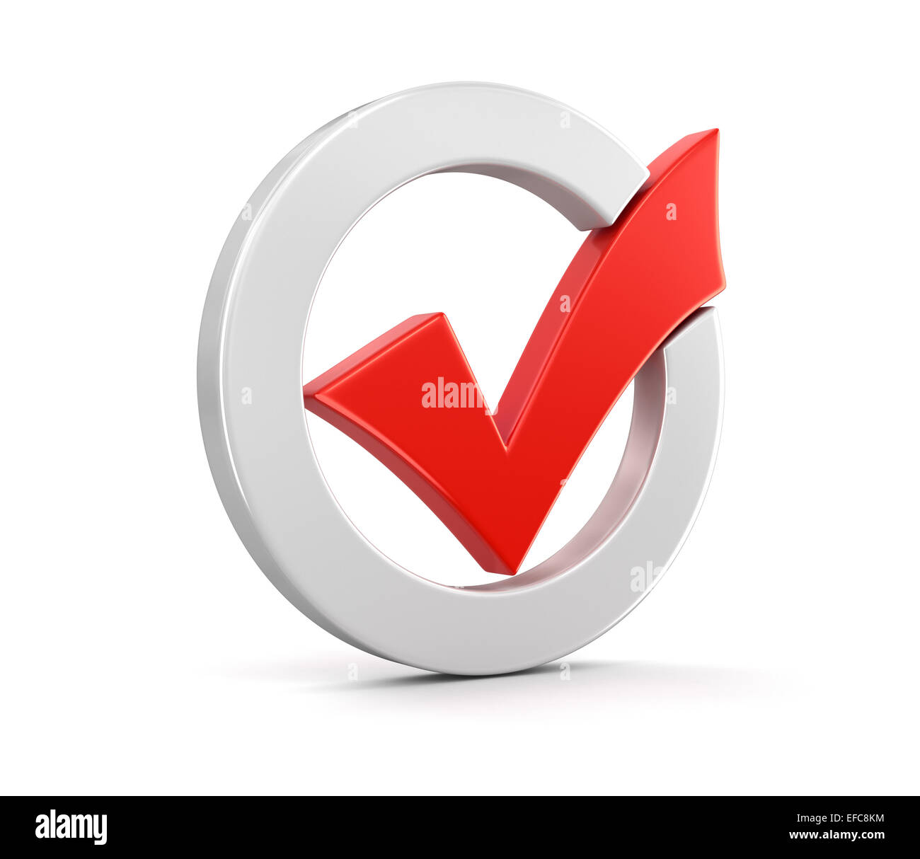 Check Mark (clipping path included Stock Photo - Alamy