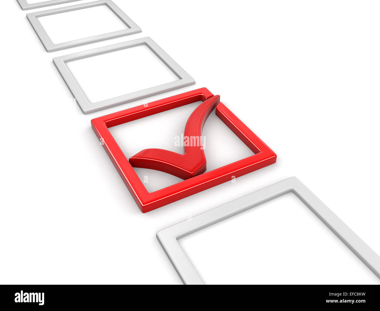 Checklist (clipping path included Stock Photo - Alamy