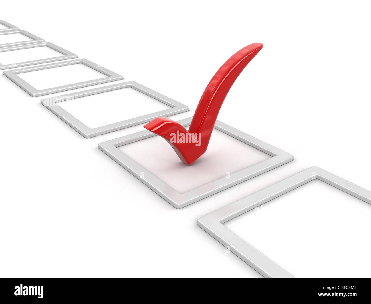 Checklist (clipping path included Stock Photo - Alamy