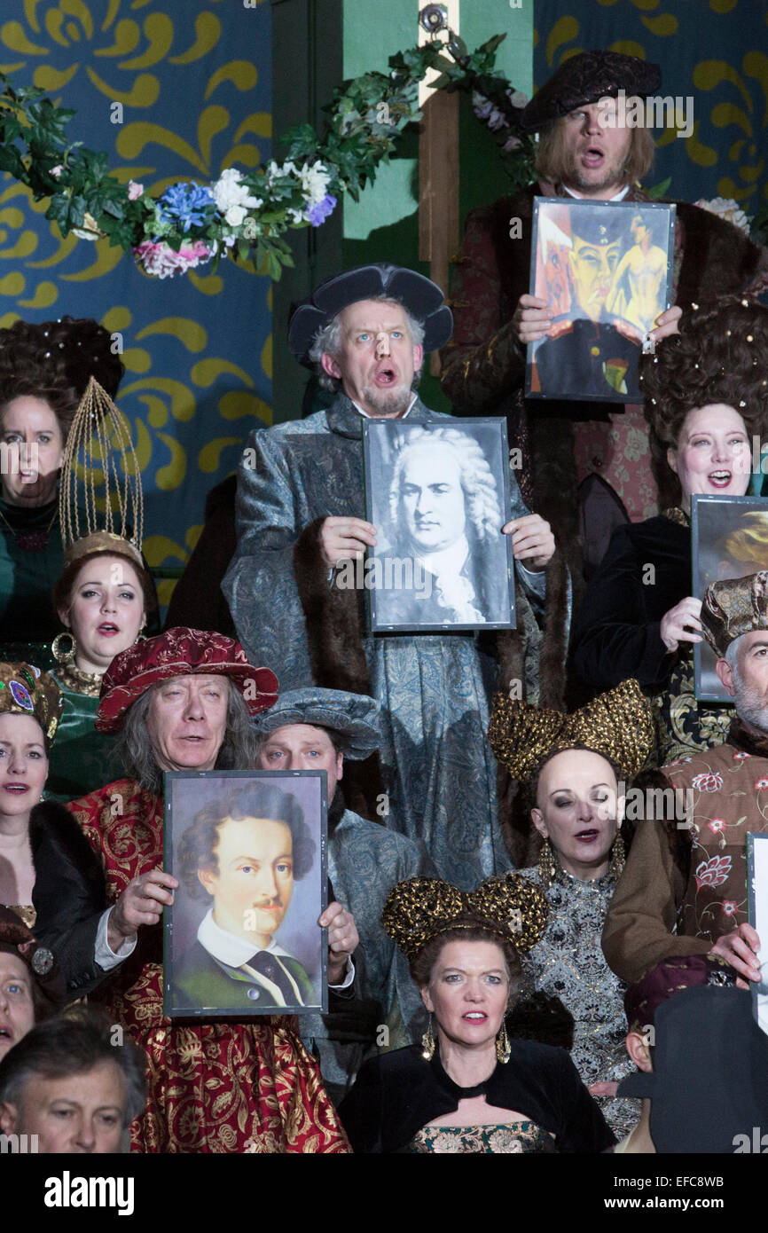 English national opera curtain call hi-res stock photography and images ...