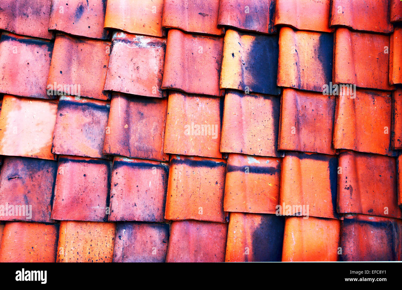 Old german red tile roof hi-res stock photography and images - Alamy
