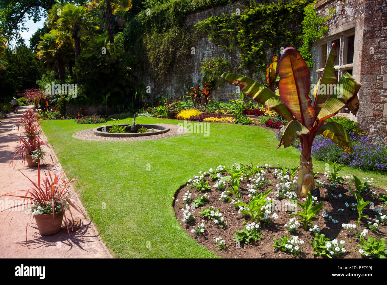 Dunster castle garden hi-res stock photography and images - Alamy