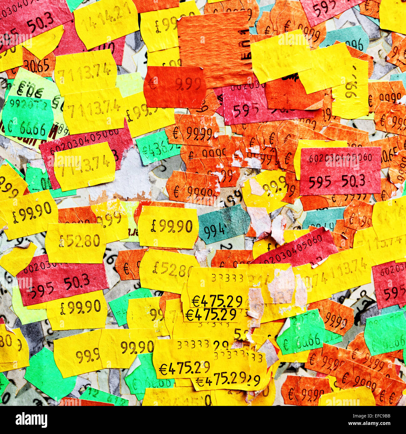 Price stickers hi-res stock photography and images - Alamy