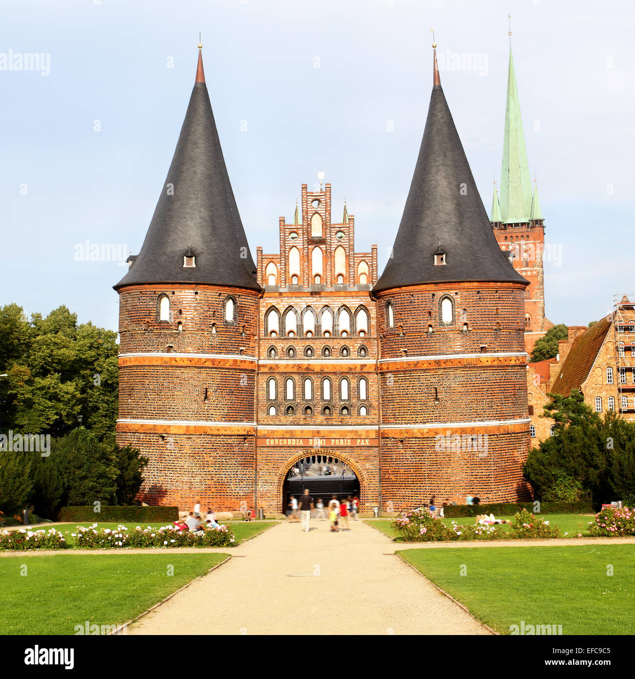 Holstentor gate hi-res stock photography and images - Alamy