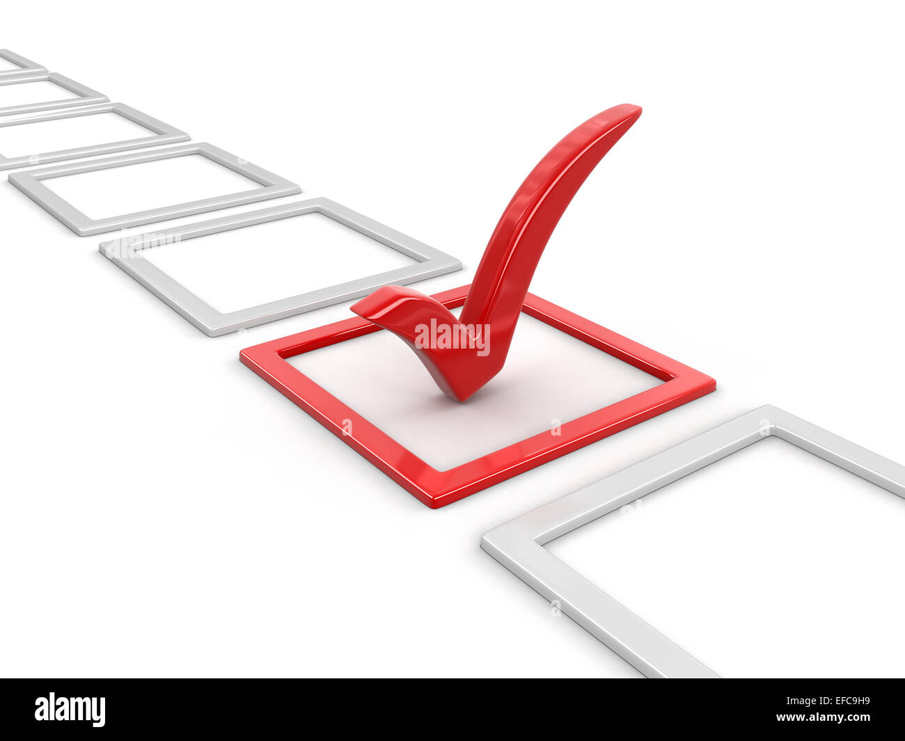 Checklist check list choice Cut Out Stock Images & Pictures - Alamy