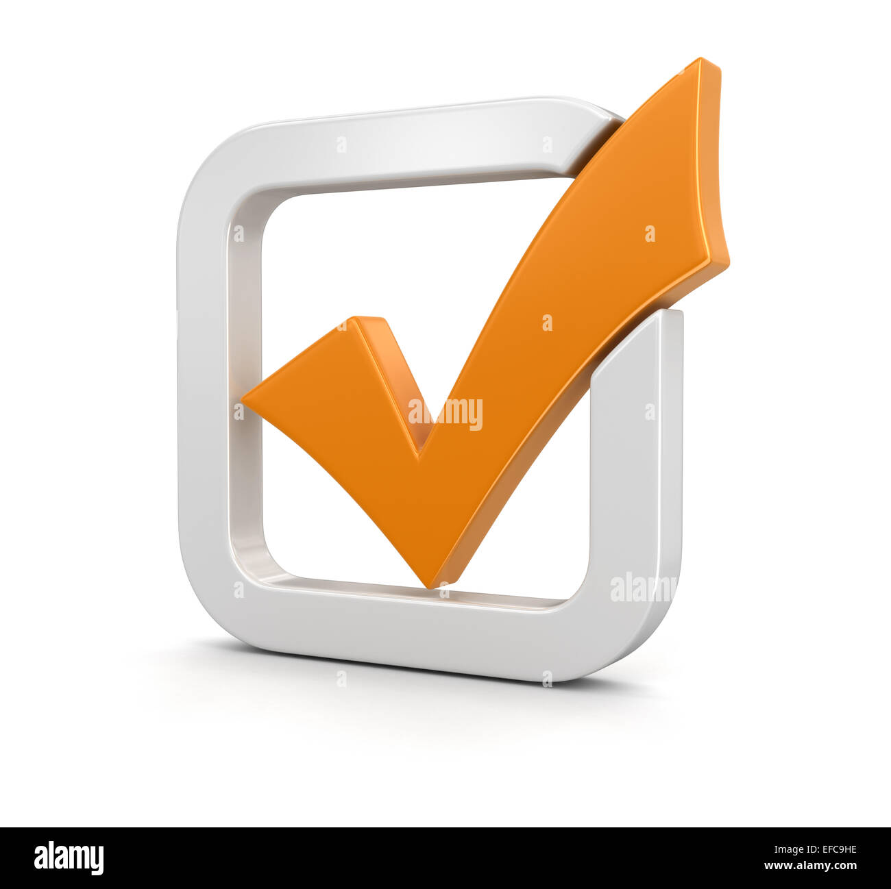 Check Mark (clipping path included Stock Photo - Alamy