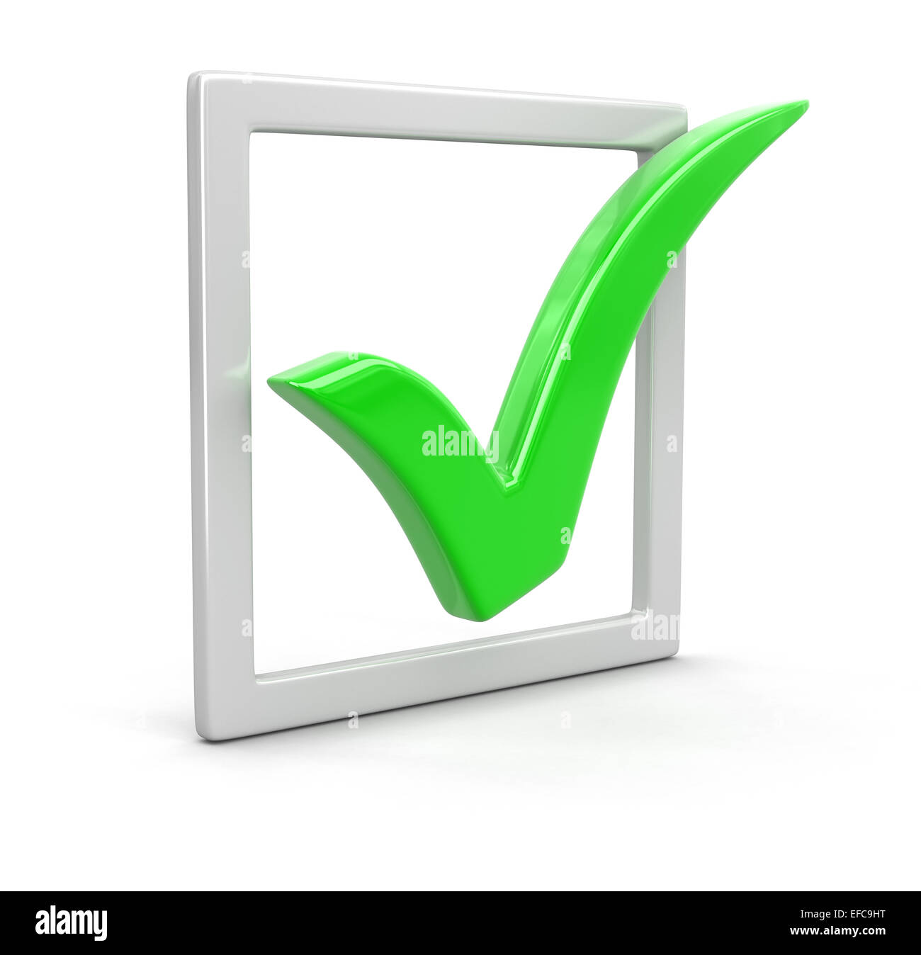 Check Mark (clipping path included Stock Photo - Alamy