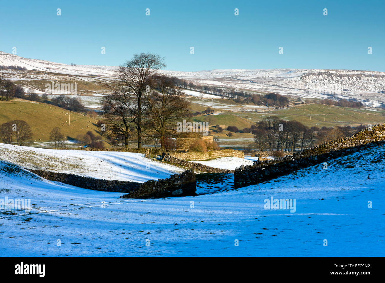 hawes, winter, yorkshire dales Stock Photo - Alamy