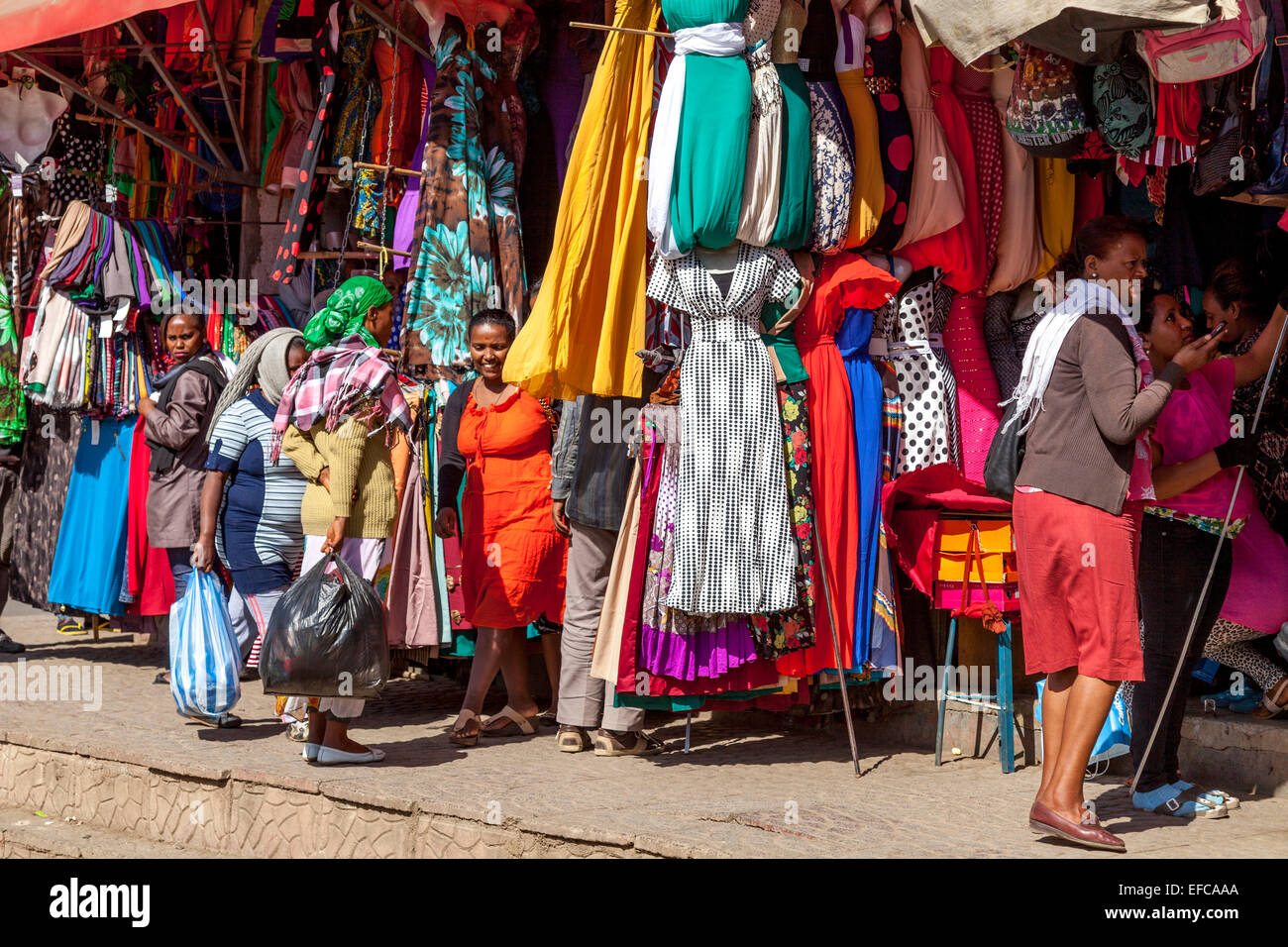 Ethiopia Addis Ababa Shopping