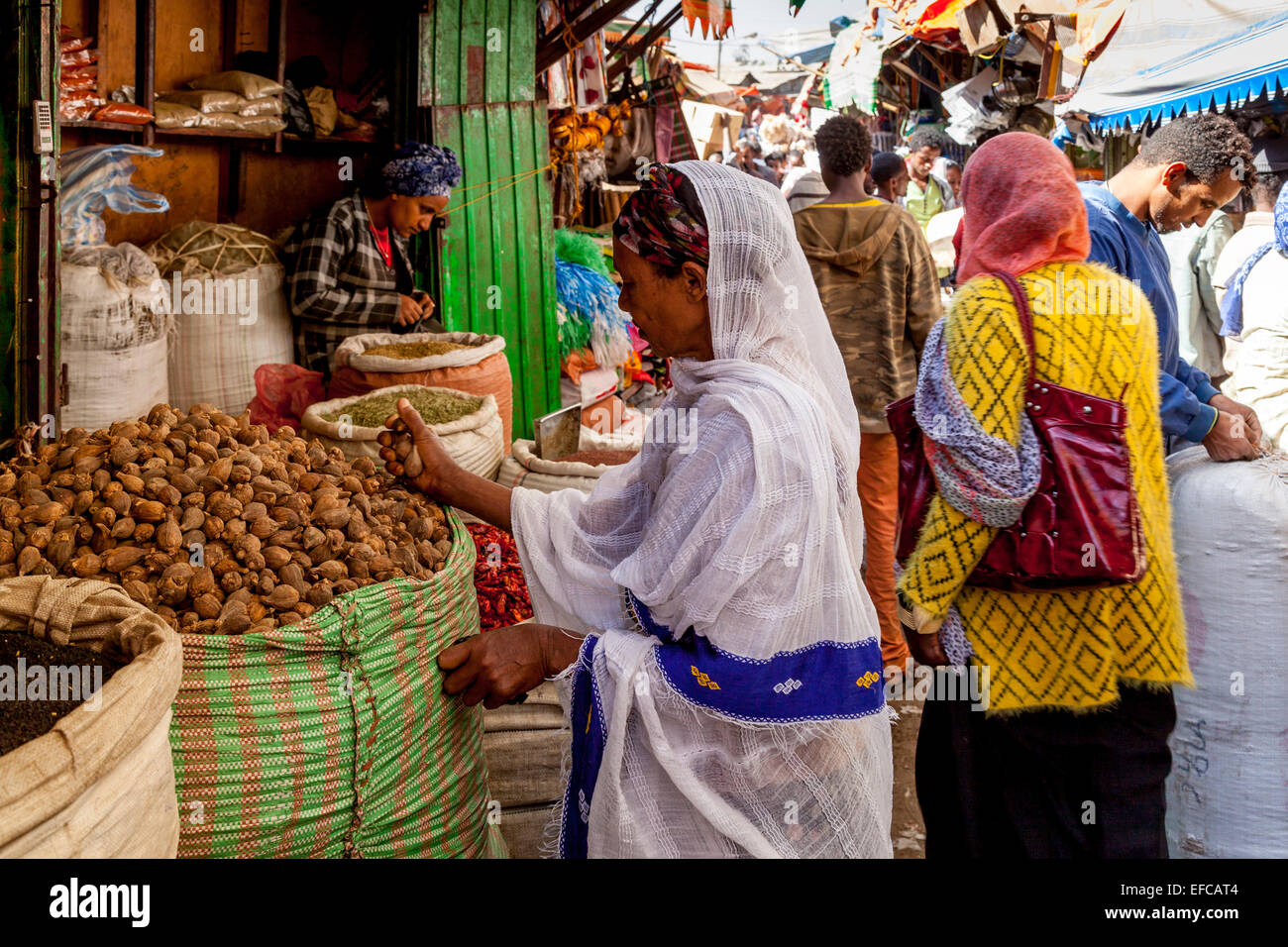 Ethiopia Addis Ababa Shopping