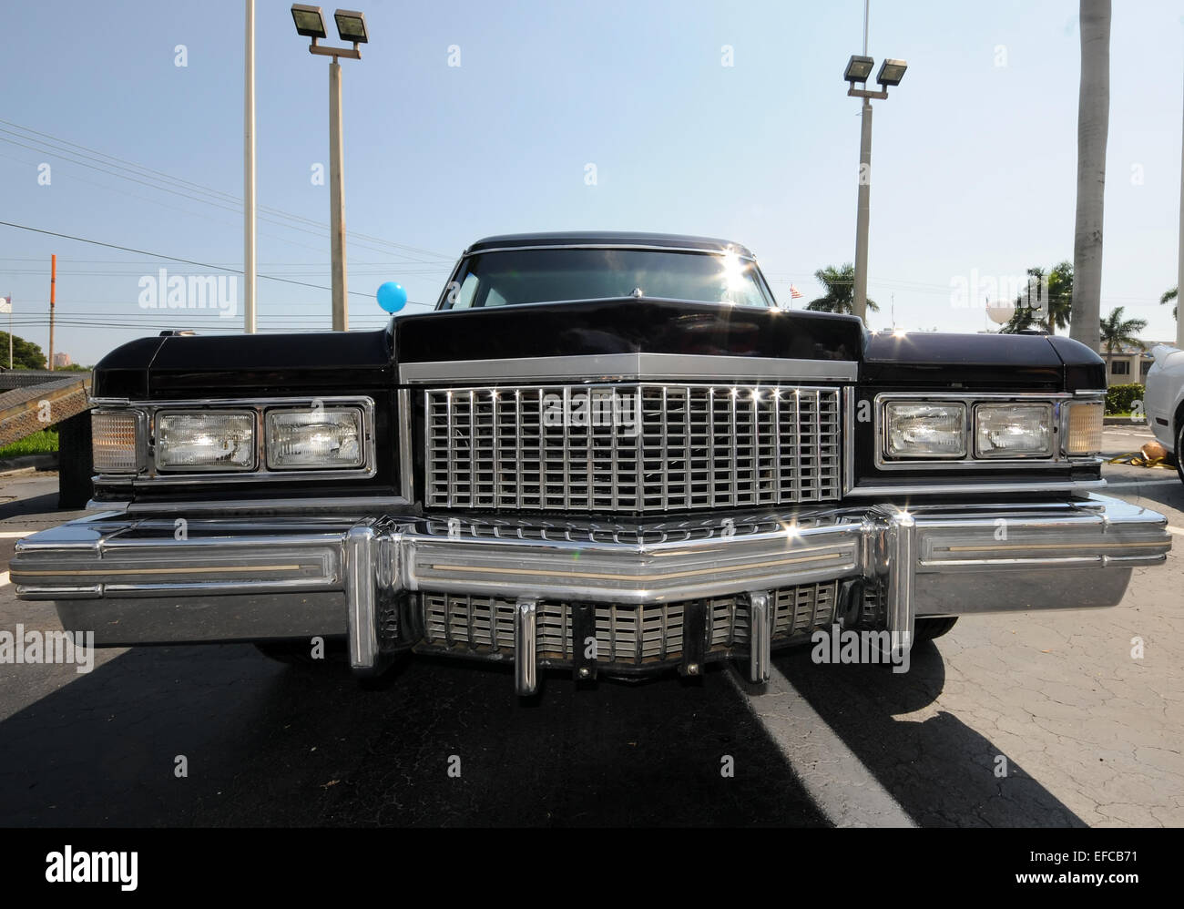 Old car front view closeup Stock Photo - Alamy