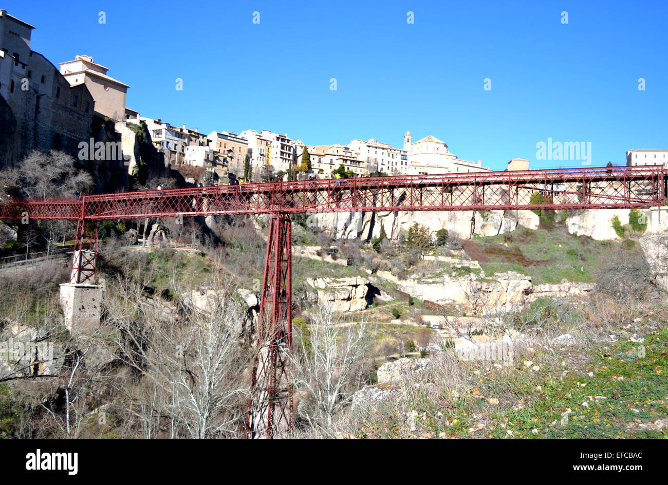 Bridge across gorge hi-res stock photography and images - Alamy