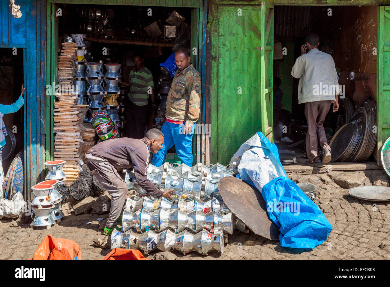 The Merkato, Addis Ababa, Ethiopia Stock Photo - Alamy