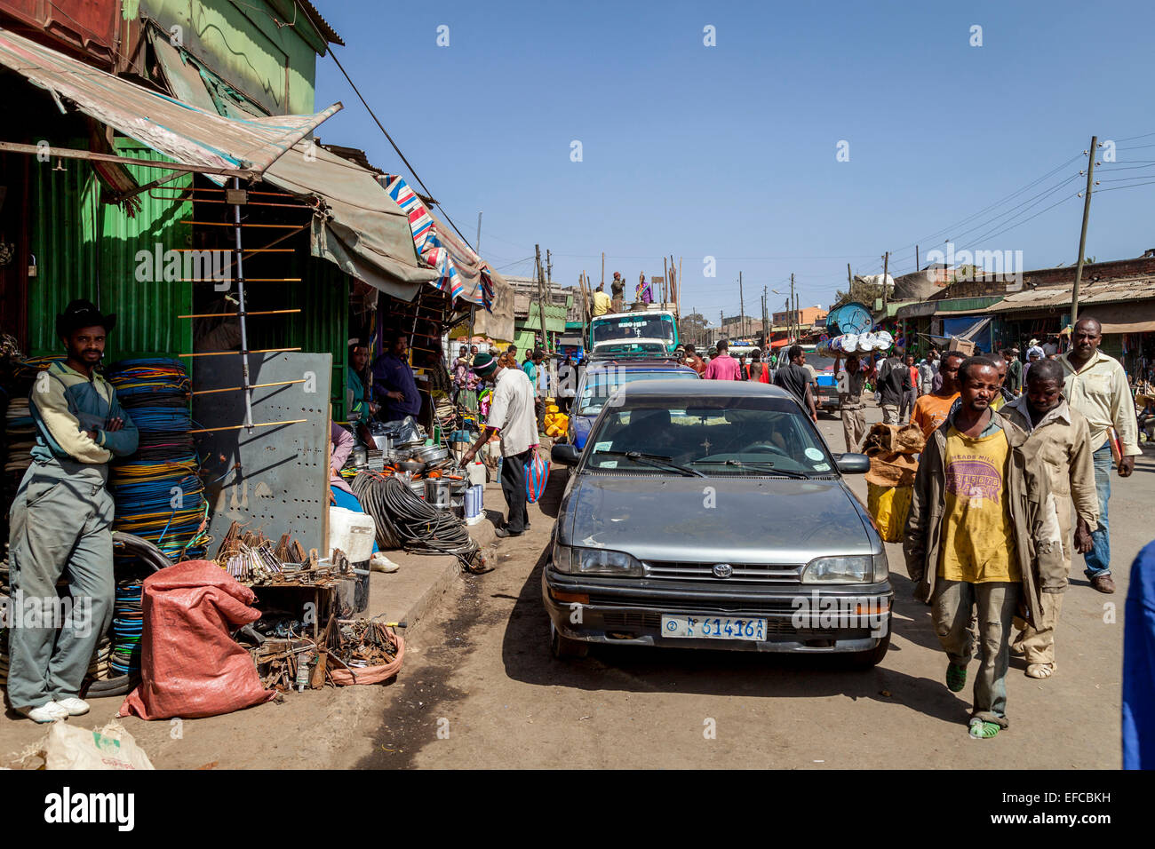 The Merkato, Addis Ababa, Ethiopia Stock Photo - Alamy