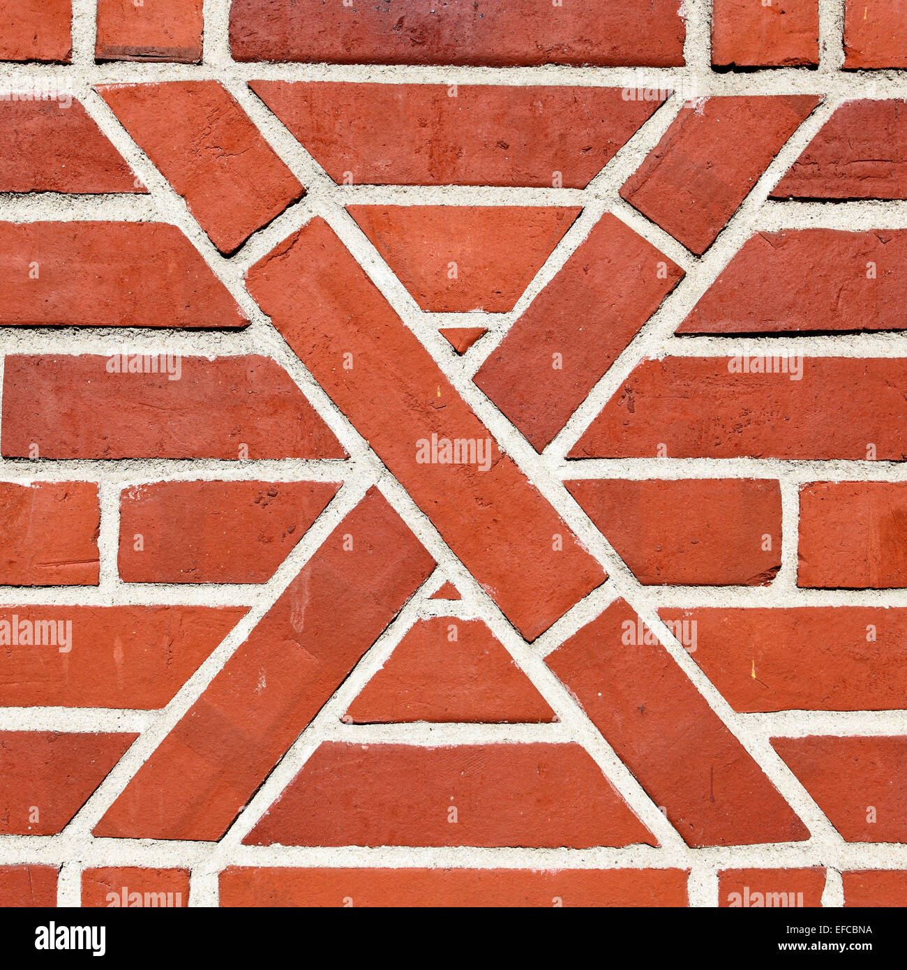Artistic brickwork, may be used as background Stock Photo - Alamy