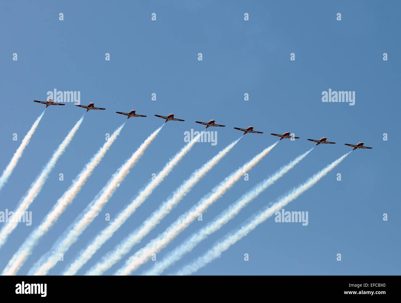 Formation of airplanes hi-res stock photography and images - Alamy