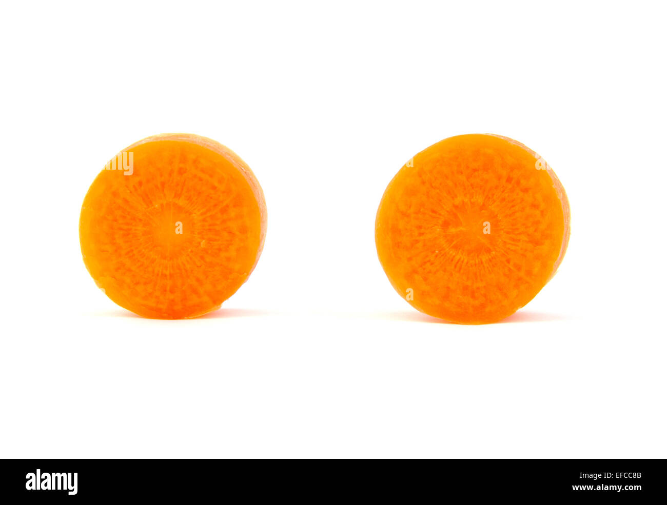 Beautiful orange carrot slices hi-res stock photography and images - Alamy