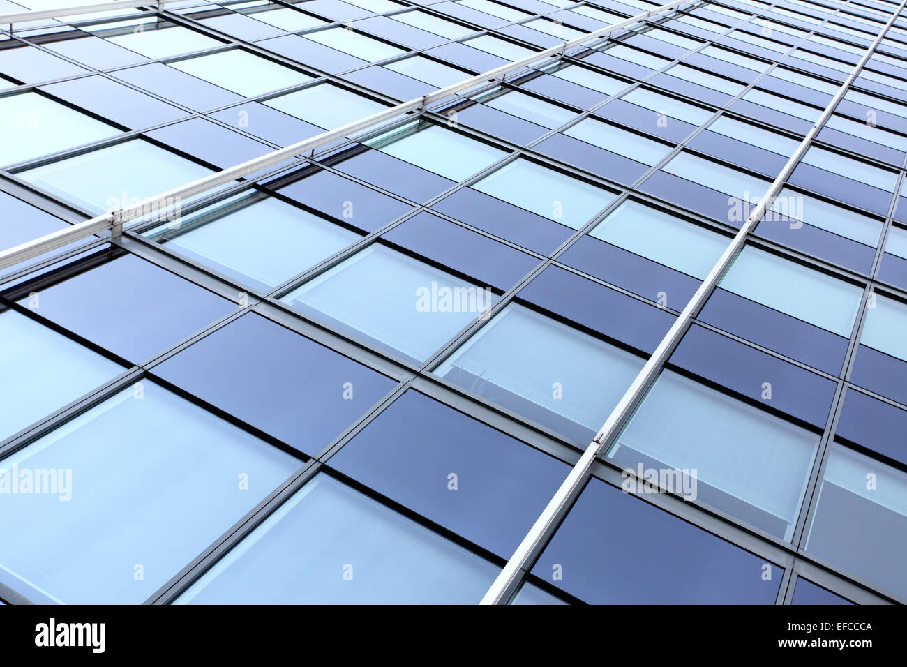 Perspective of office building wall Stock Photo - Alamy