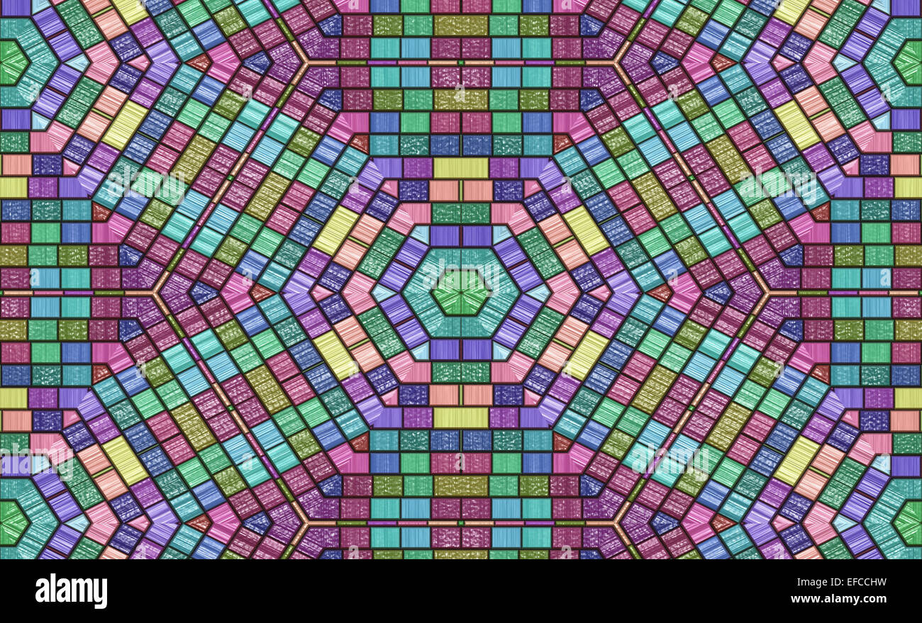 Ancient colorful tiles for background Stock Photo - Alamy