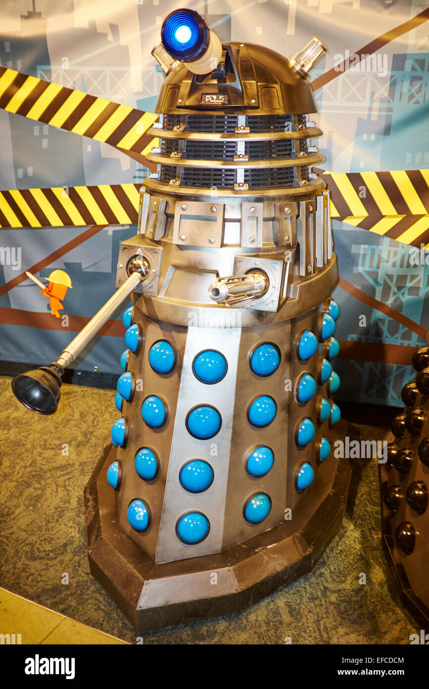 Dalek At The Time Lord Dr Who Exhibition At The National Space Centre ...