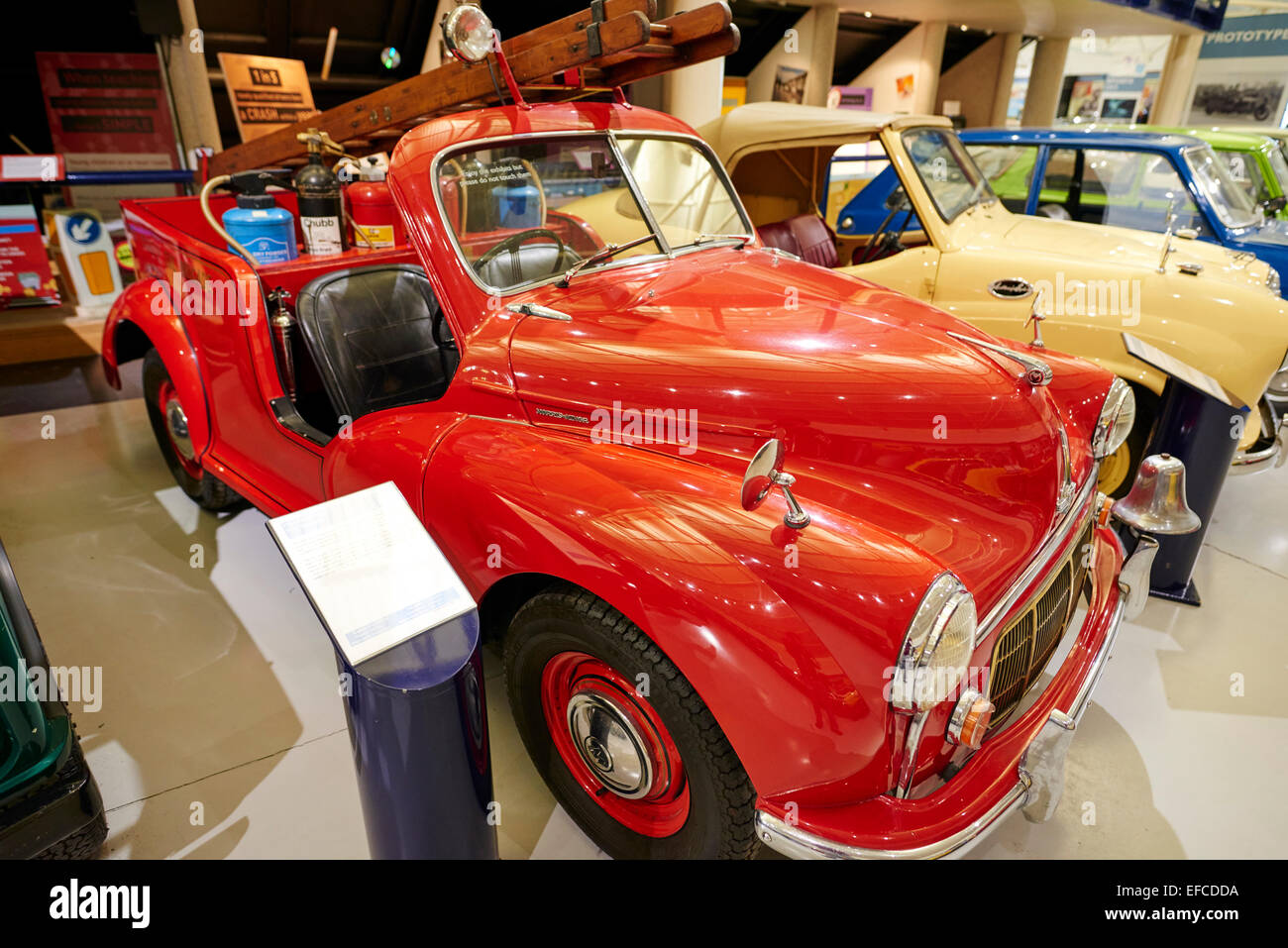 1953 Morris Minor Fire Engine Heritage Motor Centre Gaydon Warwickshire ...