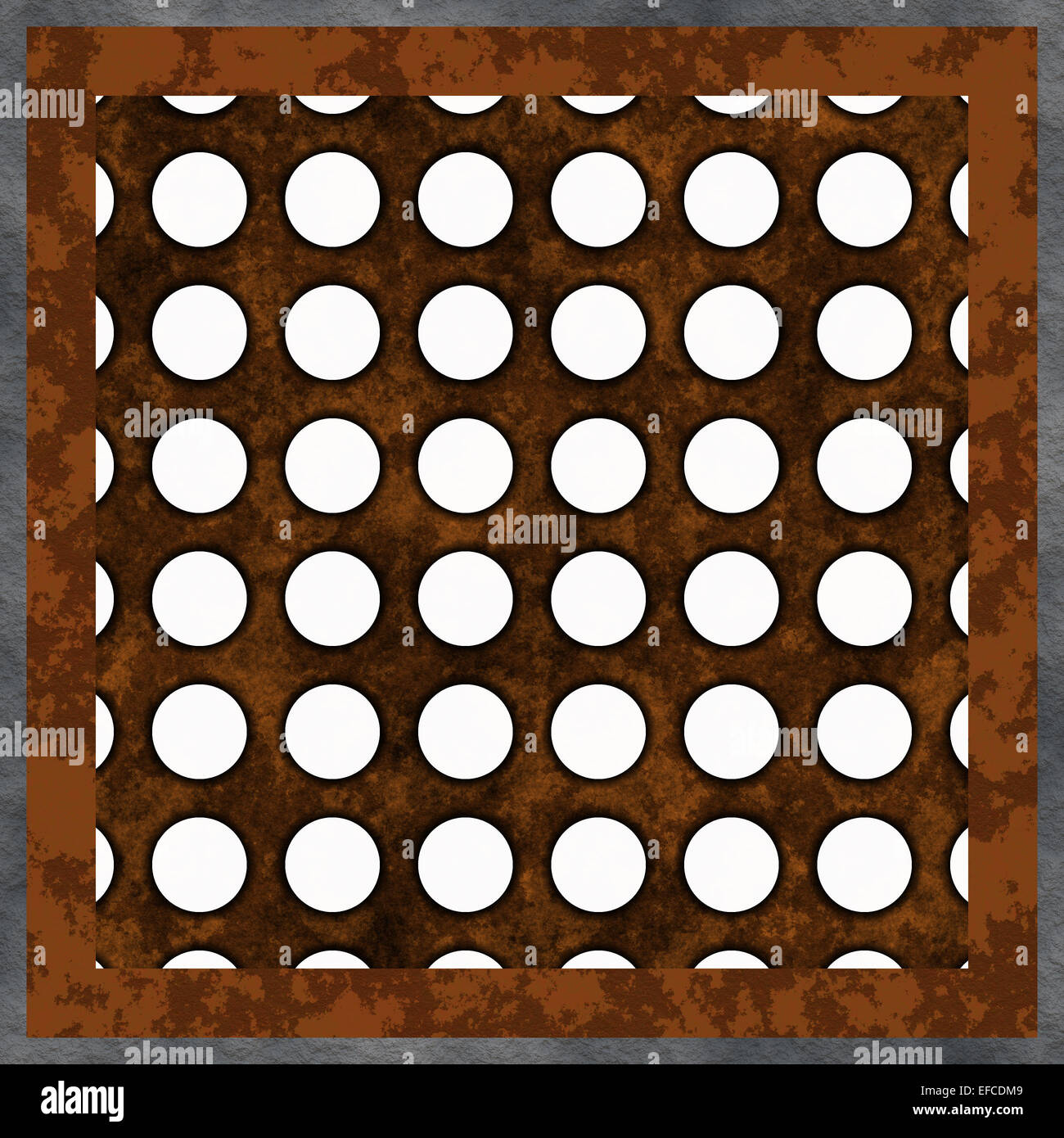 Old rusty jail window cover Stock Photo - Alamy