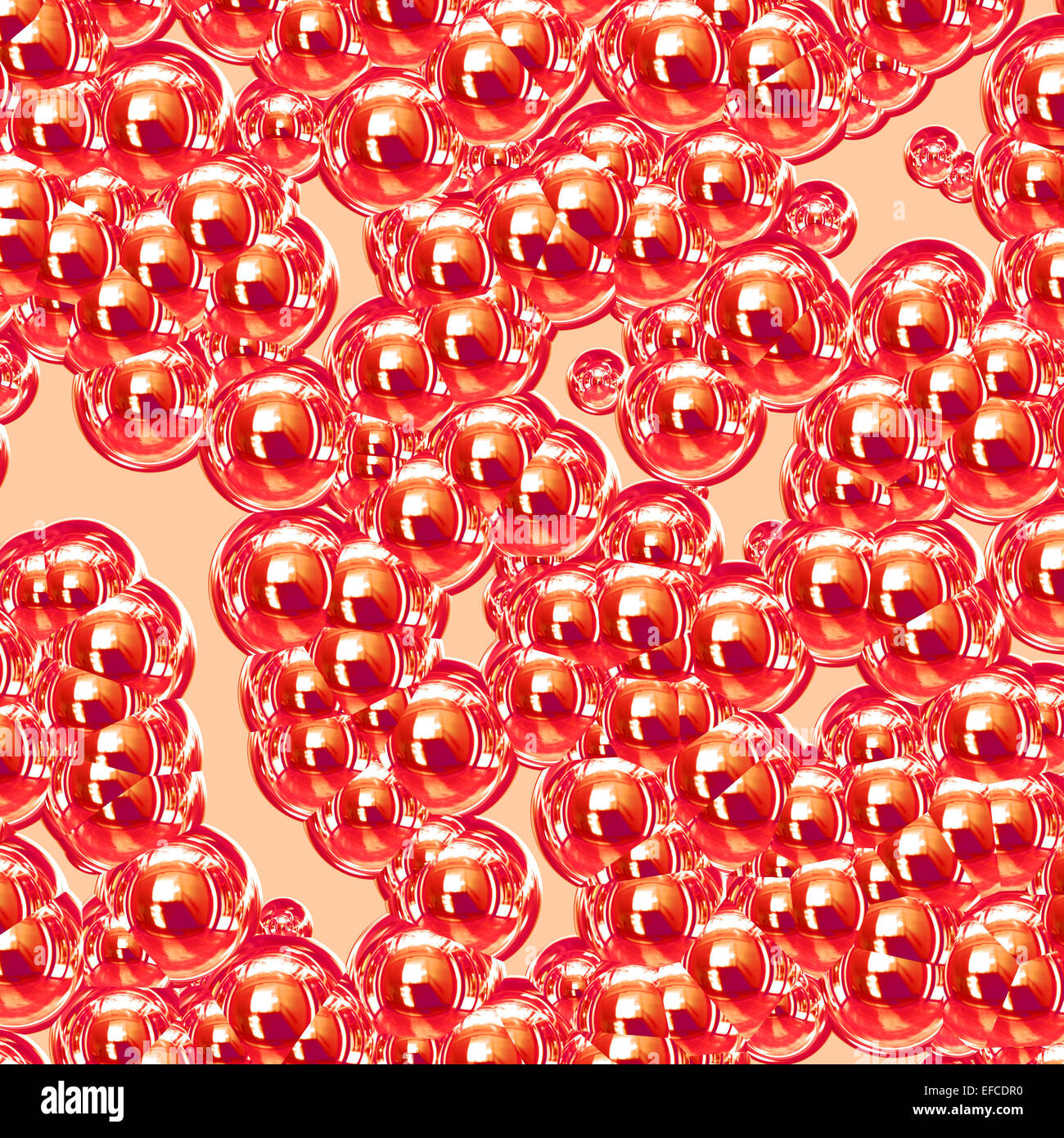 Abstract background of floating red bubbles Stock Photo - Alamy