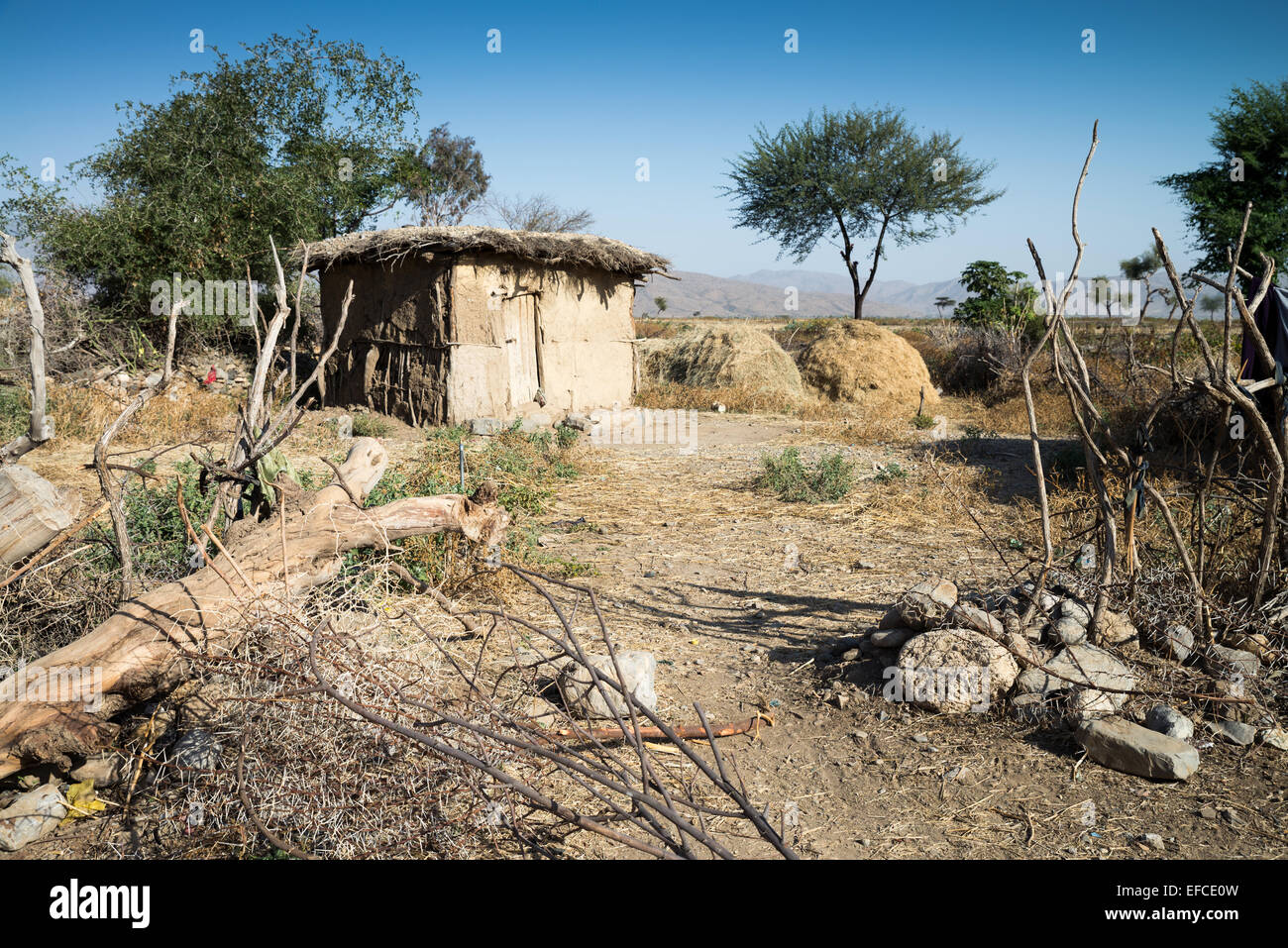 Ethiopian Country Village Stock Photos & Ethiopian Country Village ...